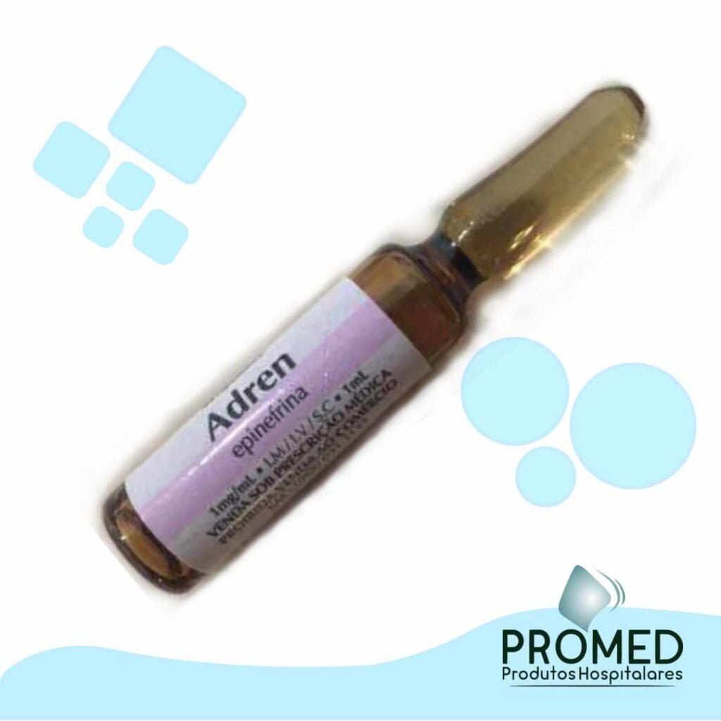 ADRENALINA 1MG/ML EPINEFRINA – Promed RJ