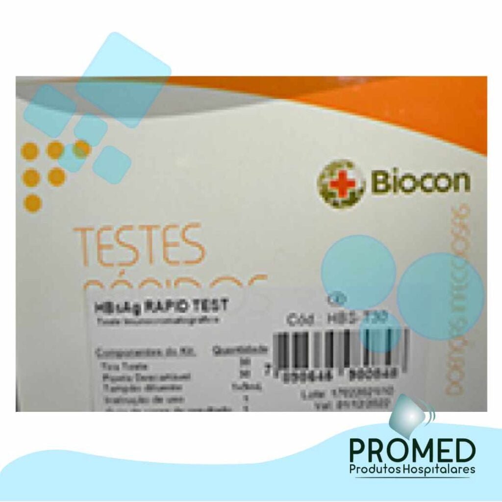 HBsAg TEST – BIOCON – Promed RJ