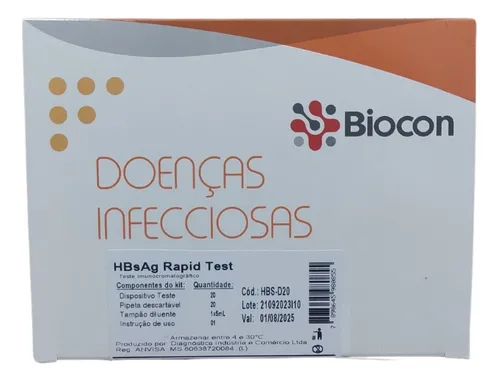 HBsAg TEST – BIOCON – Promed RJ