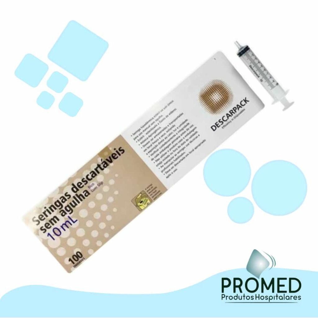 SERINGA DESC. LUER SLIP – DESCARPACK – Promed RJ