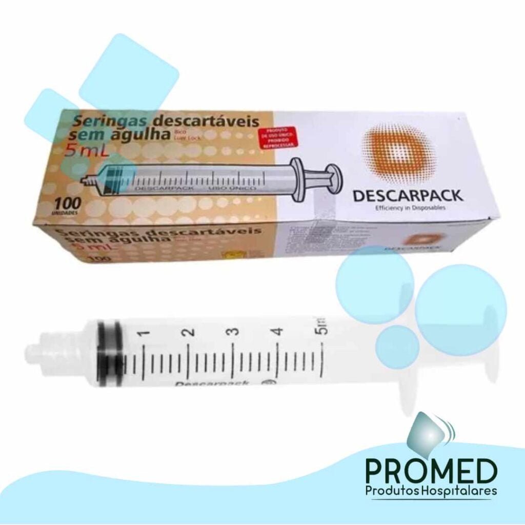 SERINGA DESC. LUER LOCK – DESCARPACK – Promed RJ
